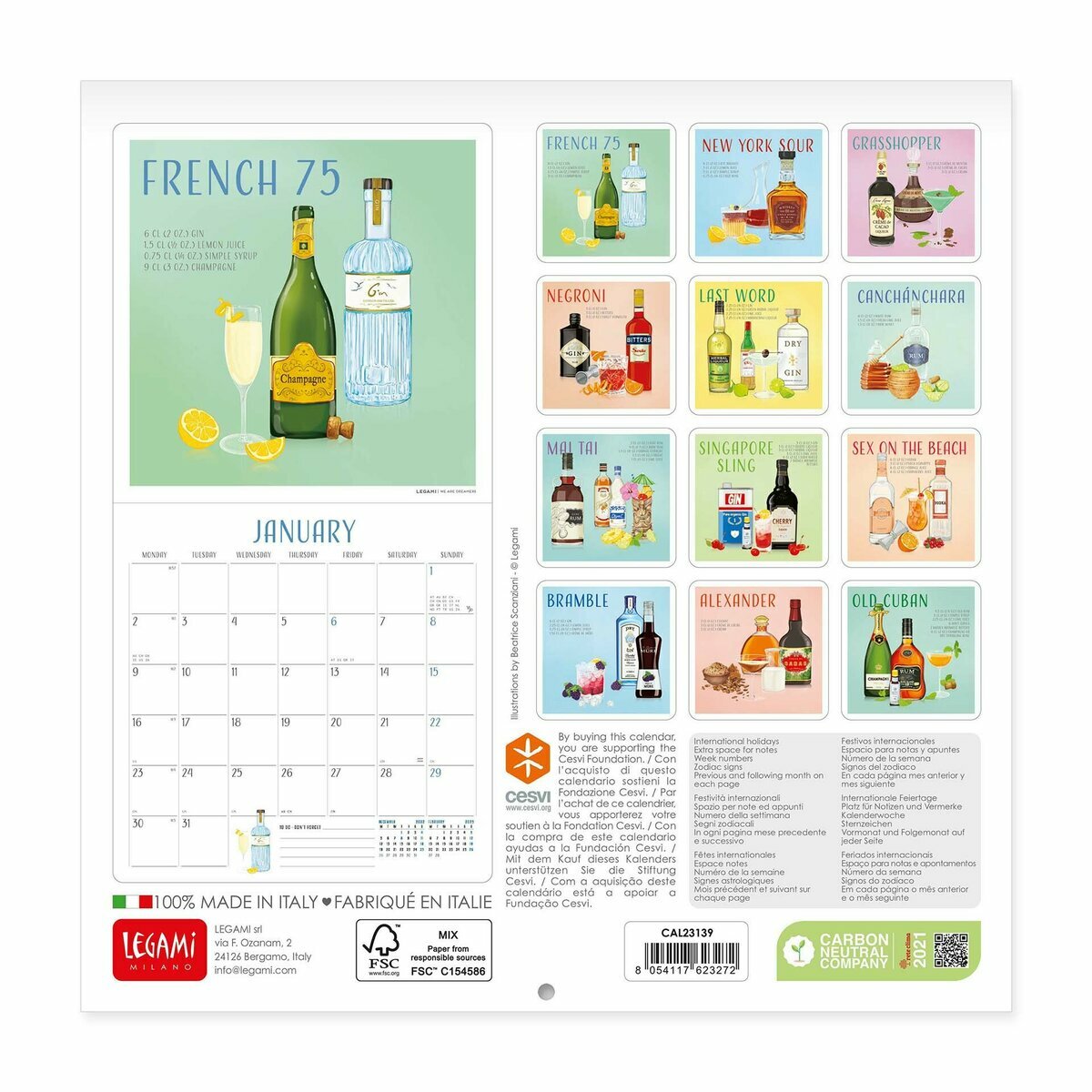 Mini Calendrier 2023 Tchin Mini Calendrier 2023 Tchin